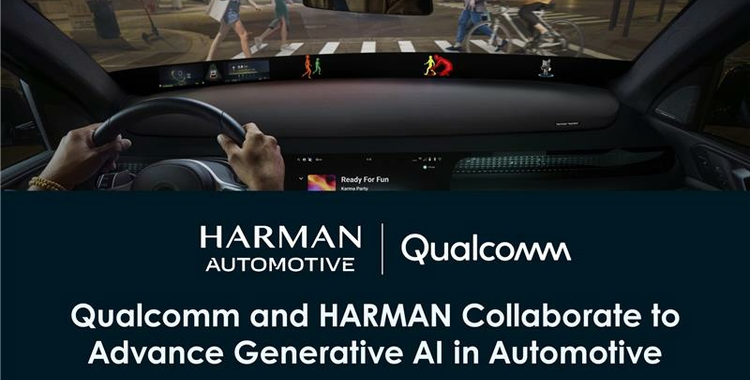 Qualcomm and HARMAN Collaborate to Advance Generative AI in Automotive | HARMAN